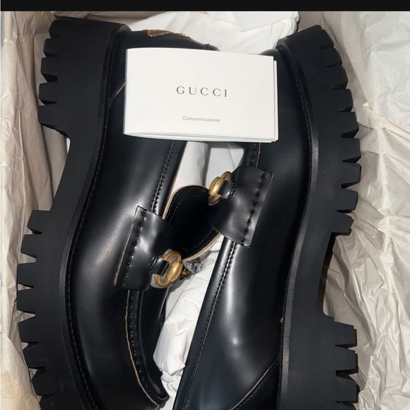 Gucci | Shoes | Gucci Lug Horsebit 3mm Platform Loafers | Poshmark